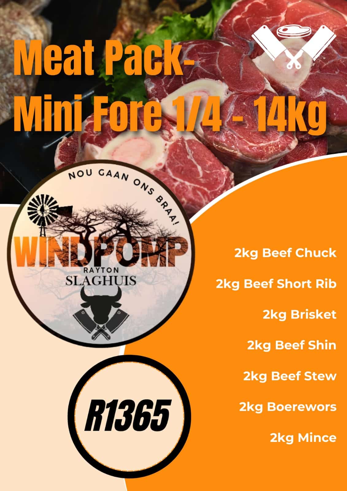 Mini Fore Quarter - Windpomp Slaghuis